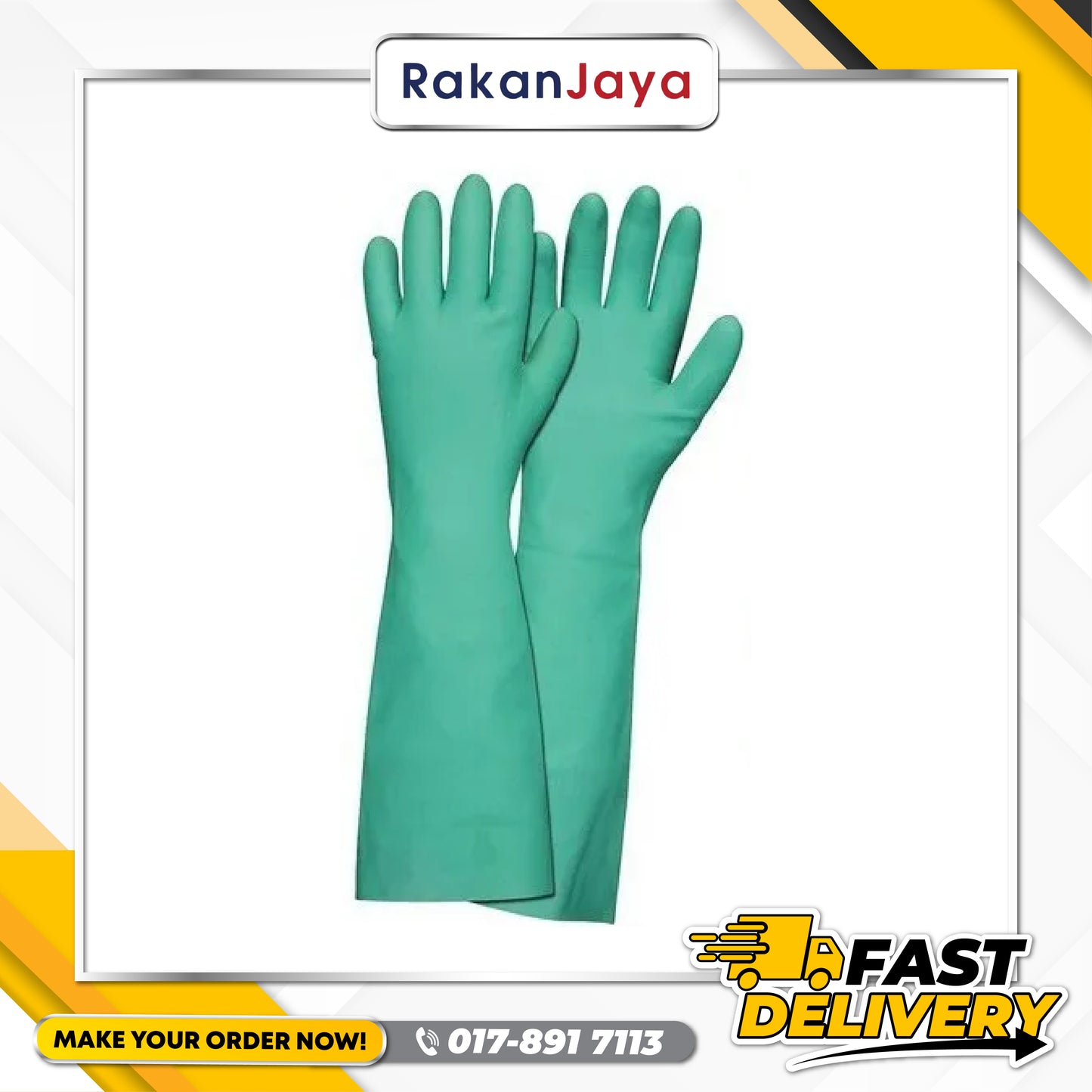 PROGUARD NITRILE GLOVE (GREEN) – Rakan Jaya Hardware