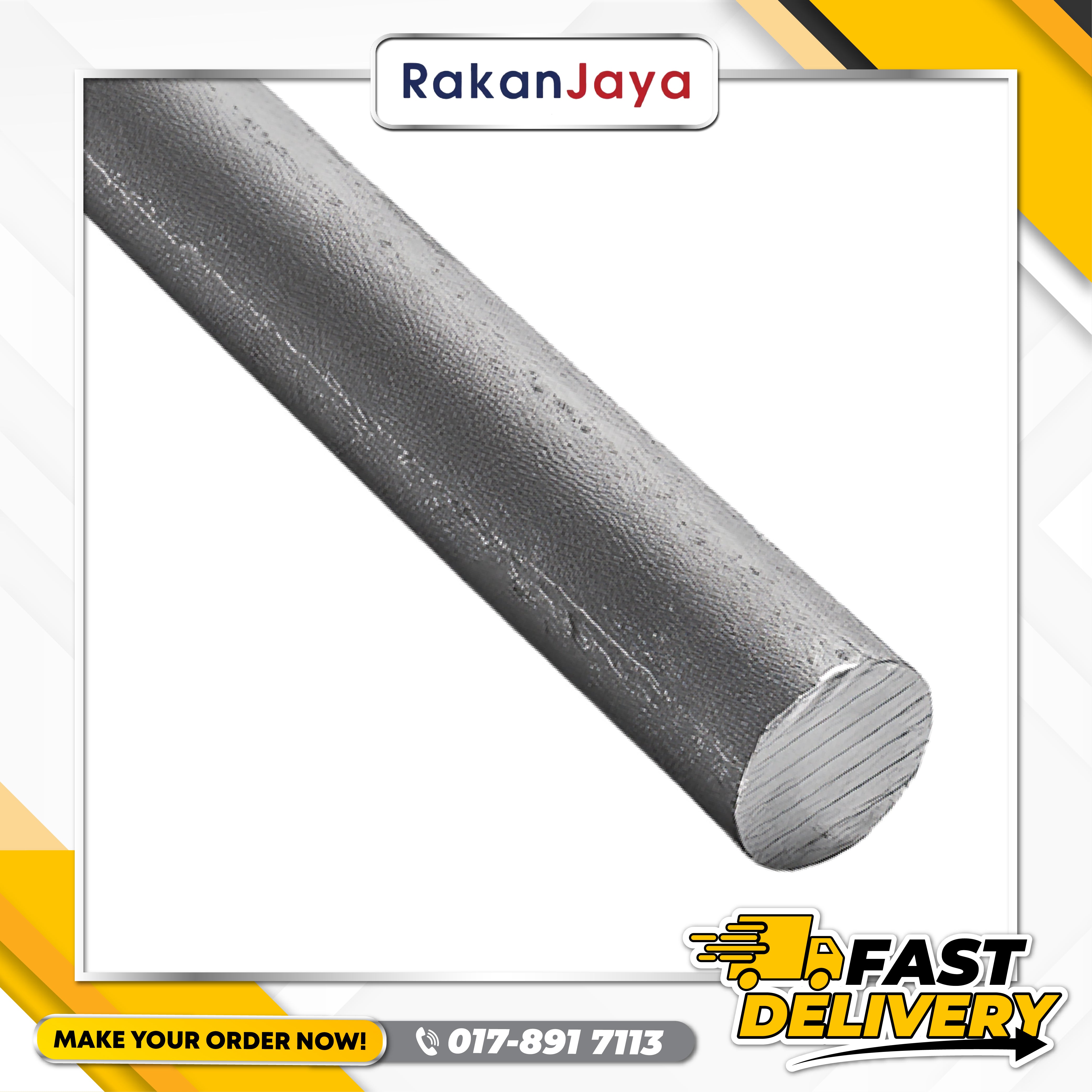 MS (MILD STEEL) ROUND BAR / R-BAR (4140 GRADE) – Rakan Jaya Hardware