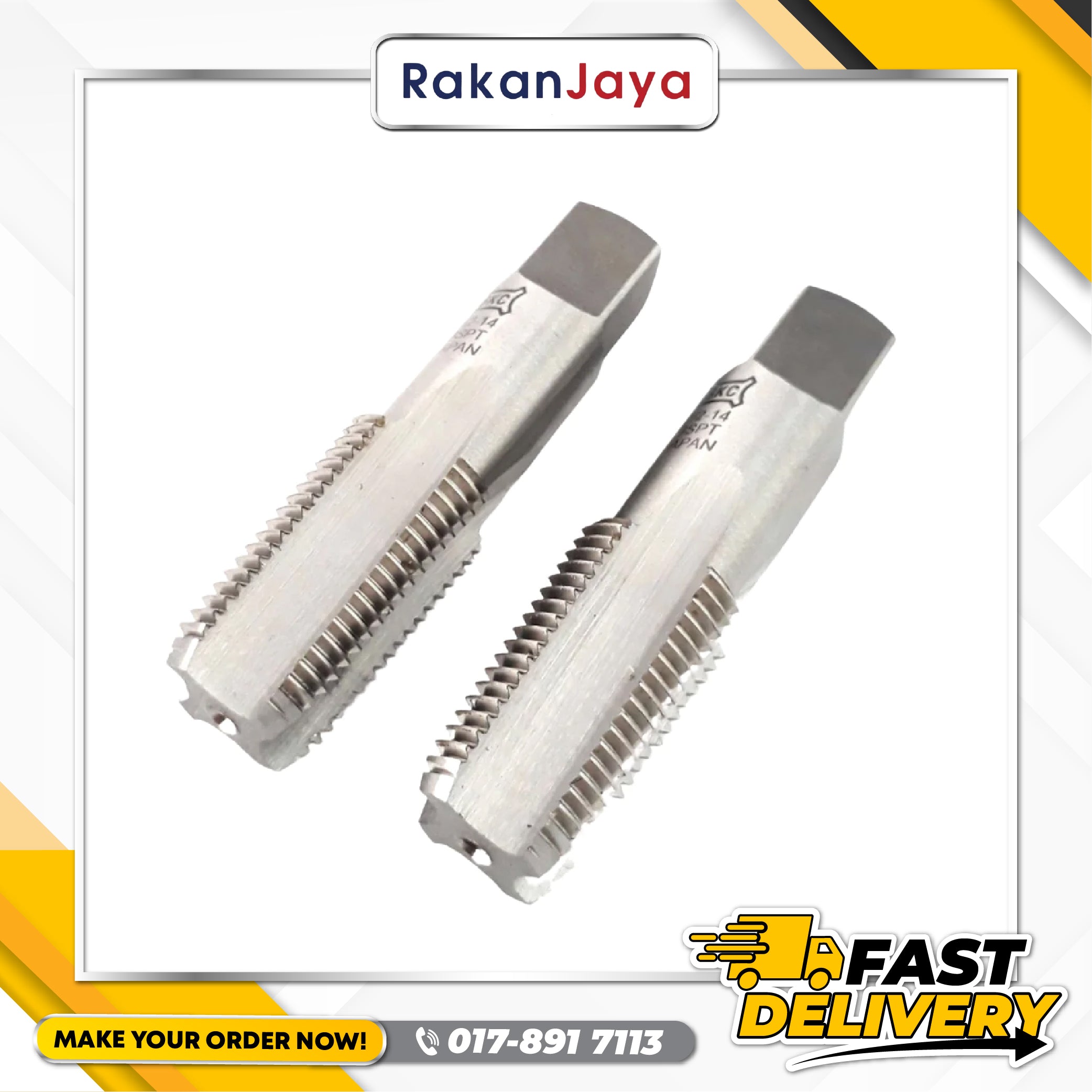 SKC PIPE TAPS (BSP19) – Rakan Jaya Hardware