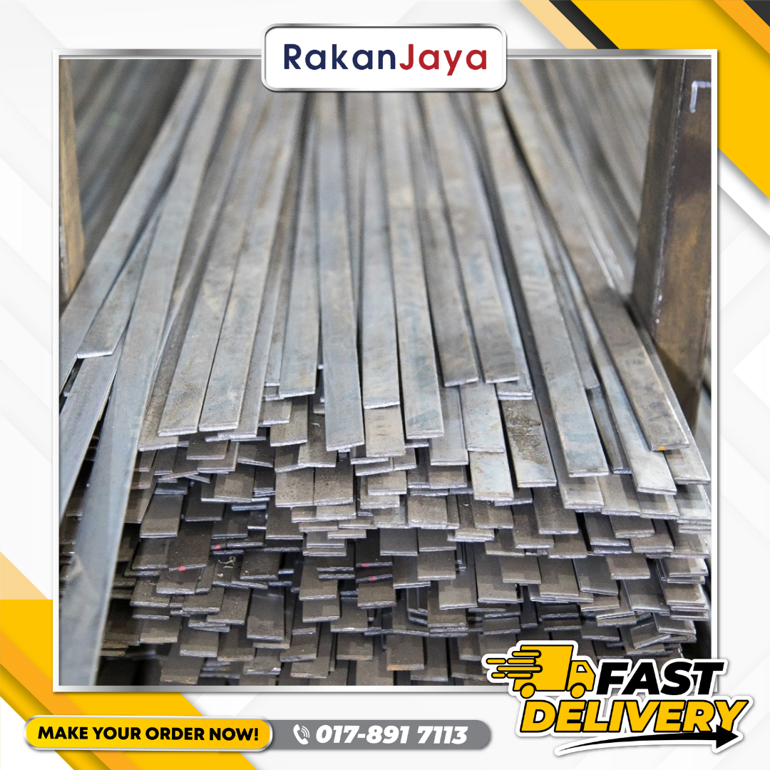 ALUMINIUM FLAT BAR (6 MTR) – Rakan Jaya Hardware