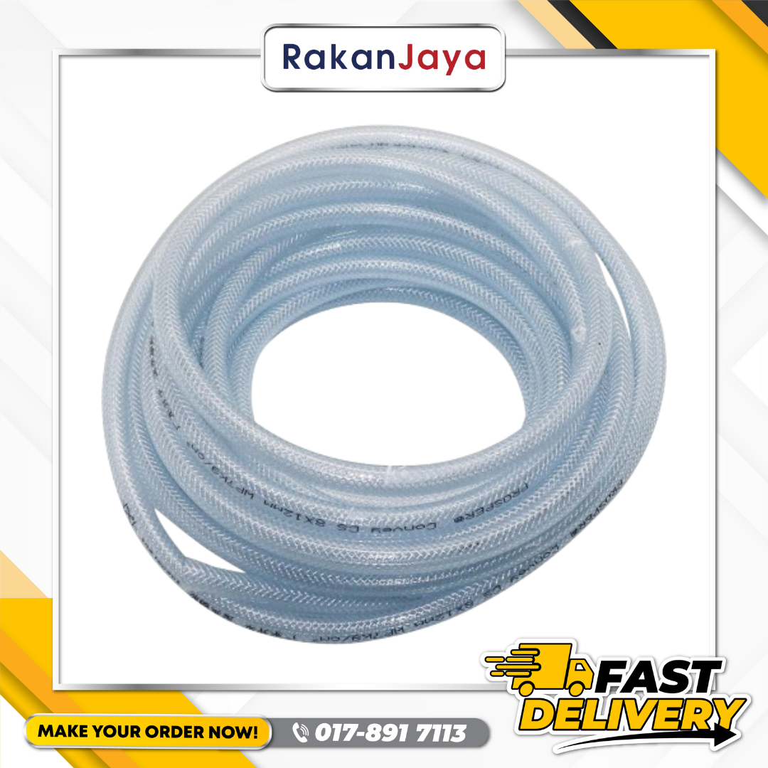 SUNSHINE PVC REINFORCED NET HOSE – Rakan Jaya Hardware