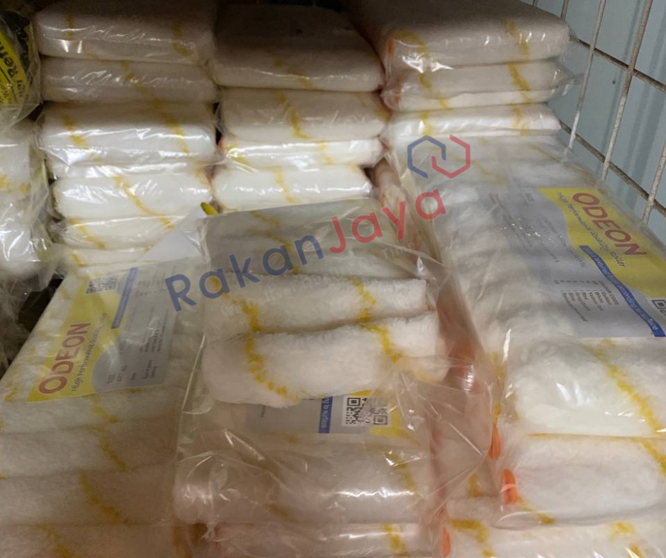 ODEON 4" YELLOW LINE PAINT ROLLER REFILL – Rakan Jaya Hardware